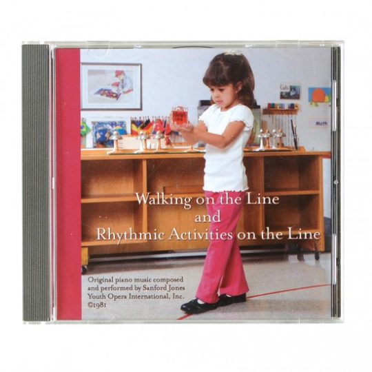 Walking on the line CD - Montessori By Mom