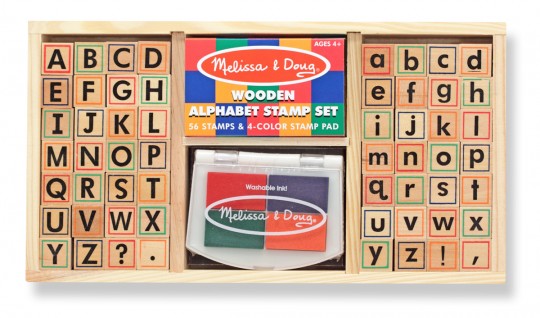 Alphabet Stamp Set - Montessori By Mom
