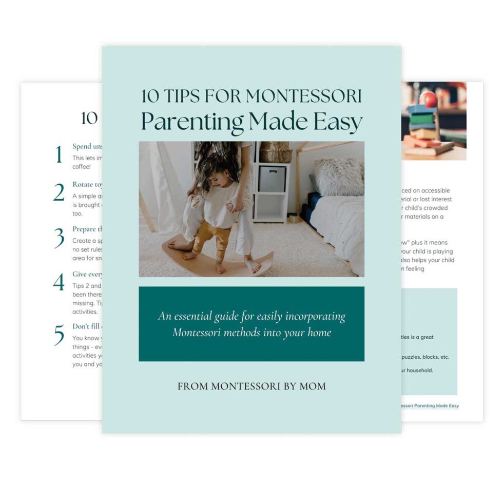 Montessori Parenting Made Easy - Montessori By Mom